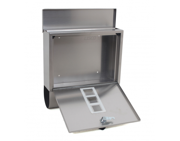 External Letterbox Stainless Steel Residential Postbox for Outside Wall ...